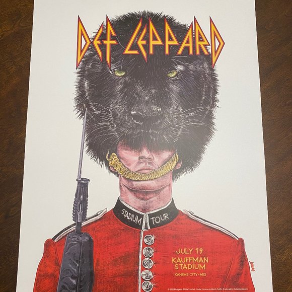 Art | New Def Leppard Kansas City July 19 222 Stadium Tour Concert ...